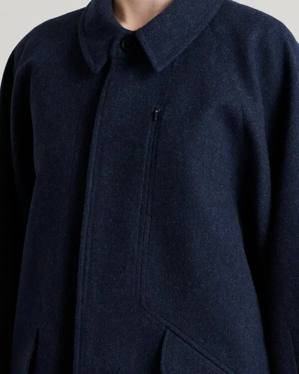 You Must Create Tyrell Wool Trench Coat Exclusive Jacket