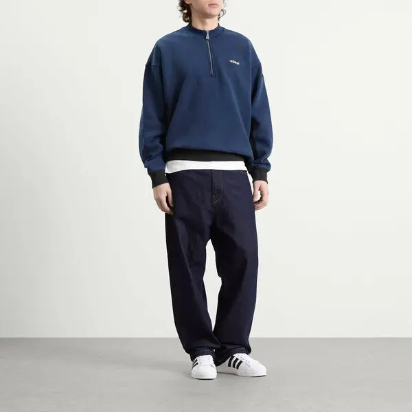 Adidas Eqt Half Zip Top Sweatshirt