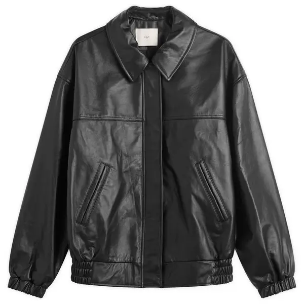 KIJUN Leather Jacket - Black