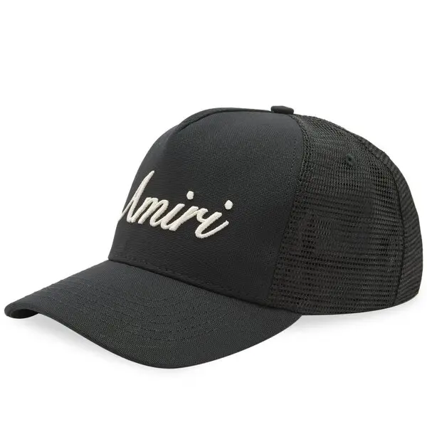 Amiri Script Trucker Hat