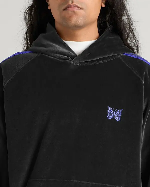 Needles Velour Track Hoodie