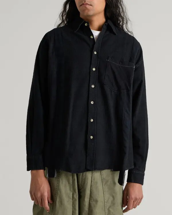 Needles 7 Cuts Overdyed Flannel Shirt