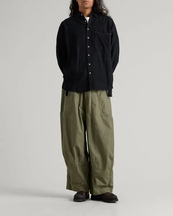 Needles 7 Cuts Overdyed Flannel Shirt
