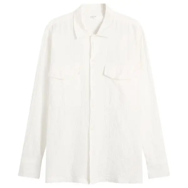 Universal Works Arten Seersucker Attendant Overshirt