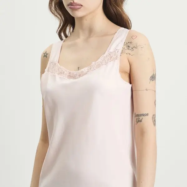 MAISON MARGIELA Lace Cami Midi Dress
