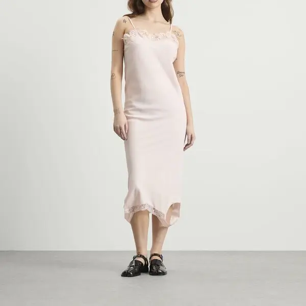 MAISON MARGIELA Lace Cami Midi Dress