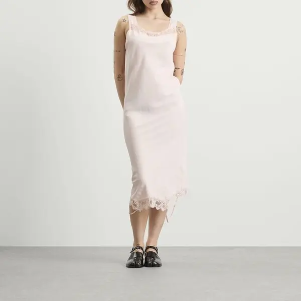 MAISON MARGIELA Lace Cami Midi Dress