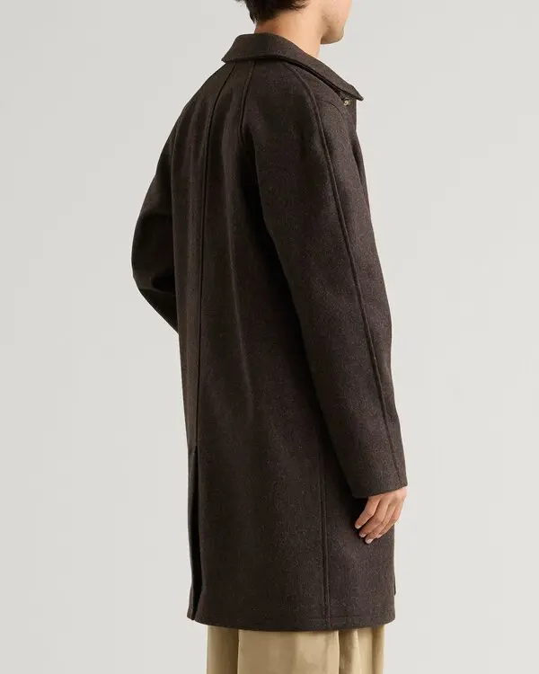 A.p.c. Auster Heathered Wool Mac Jacket