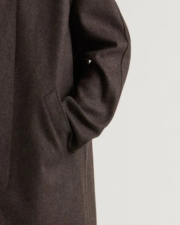 A.p.c. Auster Heathered Wool Mac Jacket