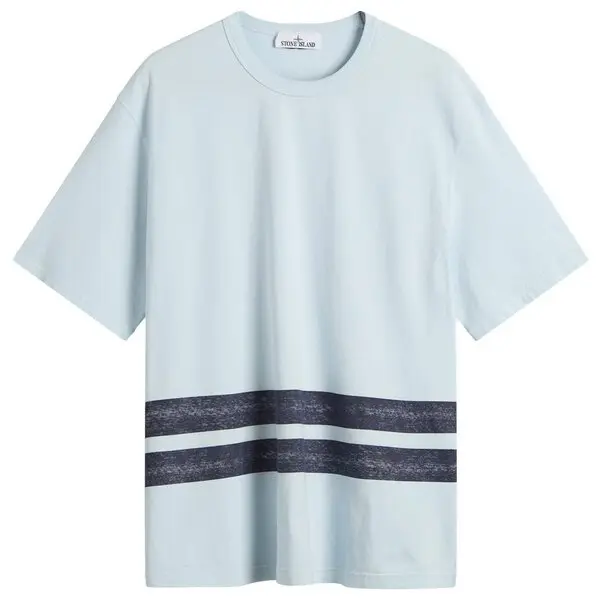 Stone Island Marina Stripe T-shirt - Blue