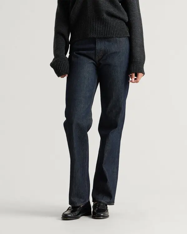 Auralee Hard Twist Denim Pants