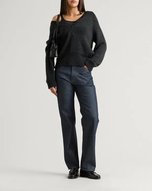 Auralee Hard Twist Denim Pants