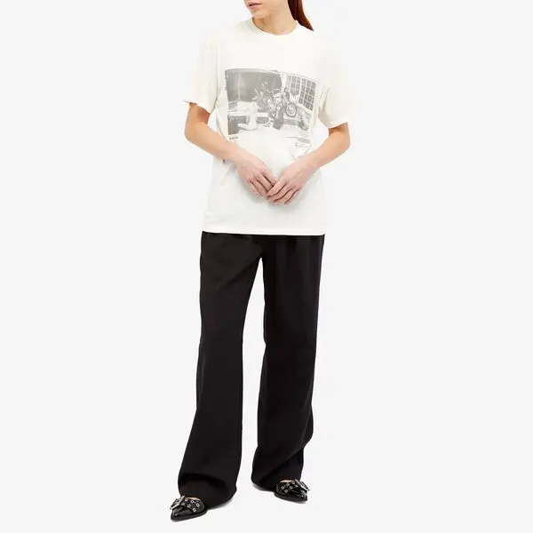 ANINE BING Lili T-shirtwith Rolling Stones Print