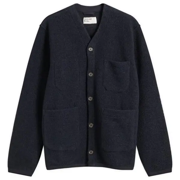 Universal Works Wool Fleece Cardigan