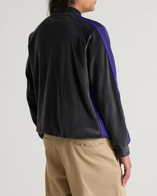 Needles Velour Rib Collar Track Jacket