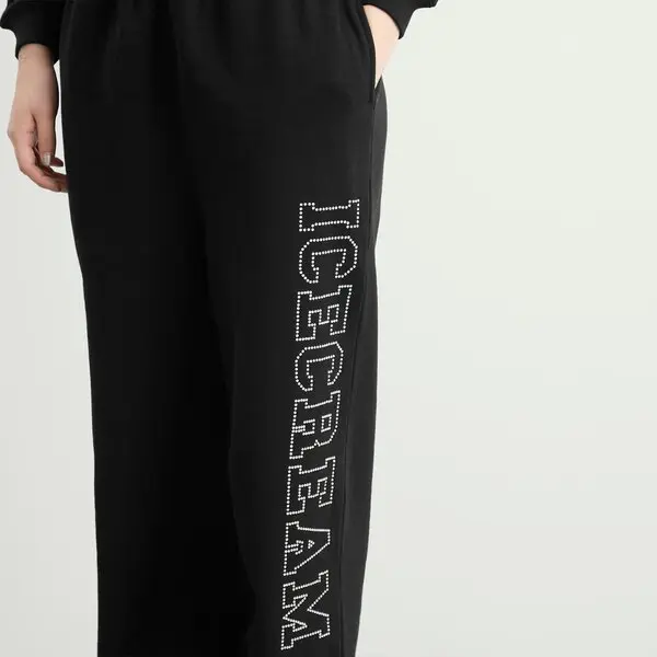 ICECREAM Crystal Straight Leg Sweatpants