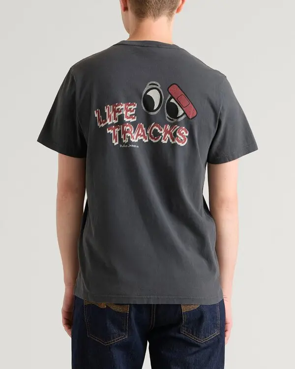 Nudie Jeans Roy Life Tracks T-shirt