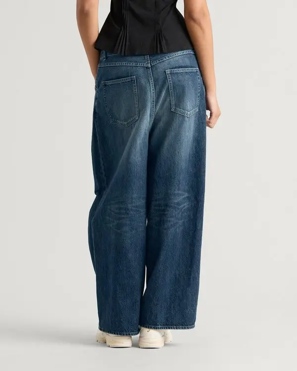 Needles H.d. 12oz Denim Wide Pant