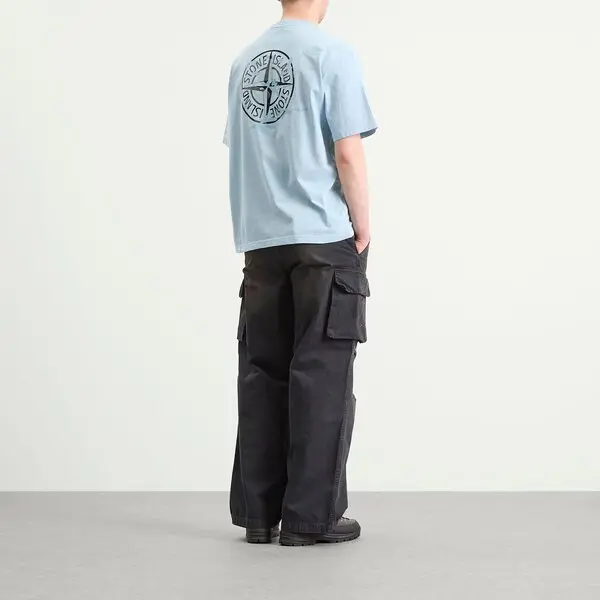 Stone Island Camo Compass T-shirt