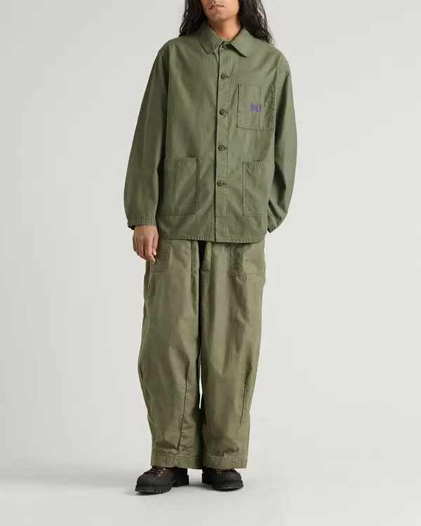 Needles Reversed Sateen Coverall Jacket