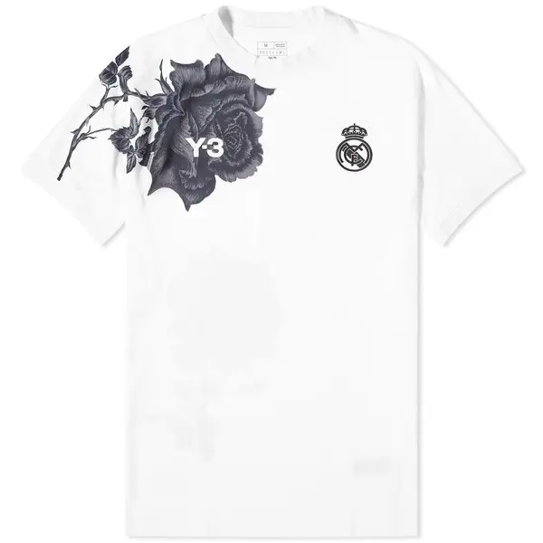 Y3 X Real Madrid Pre-match Jersey T-shirt