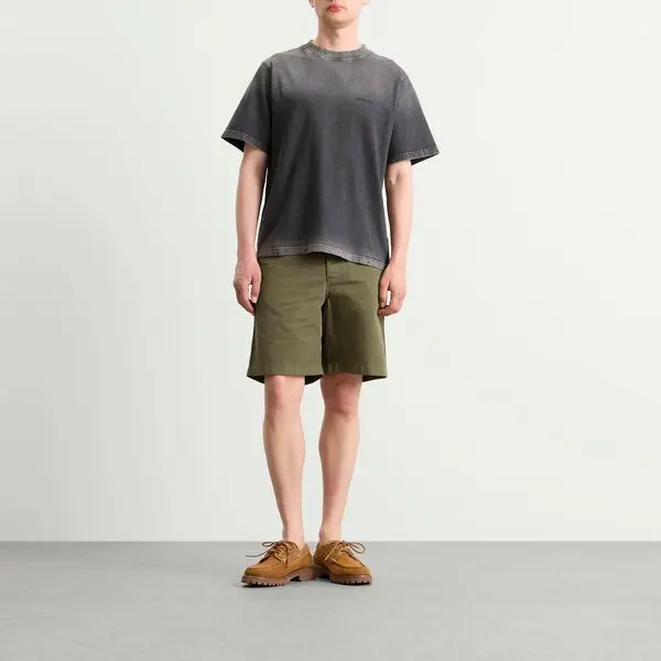BRAM'S FRUIT Distressed Big Lemon Outline T-shirt