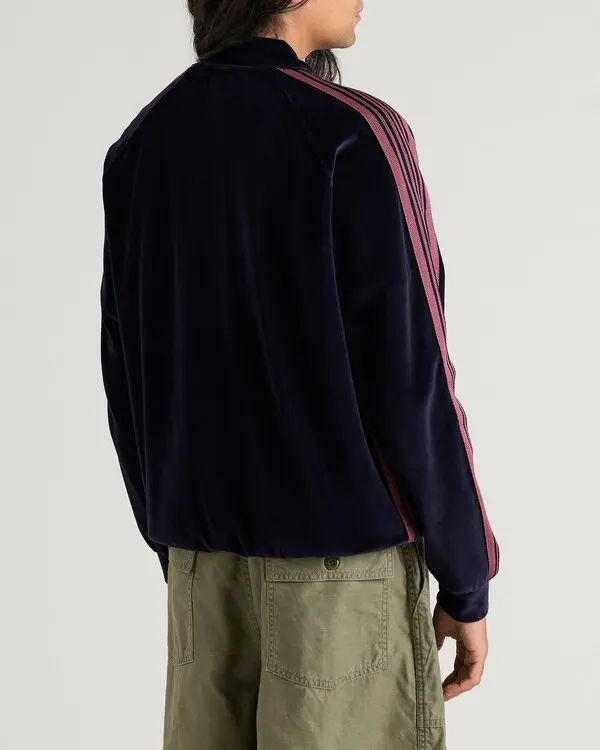 Needles Velour Rib Collar Track Jacket