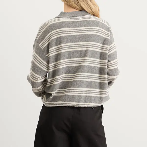 NOTHING WRITTEN Kevin Stripe Pullover