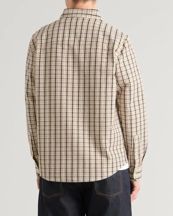 WAX LONDON Shelly Dobby Check Shirt
