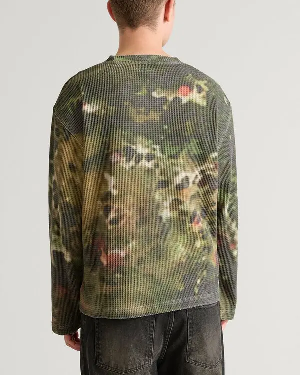 HERESY Rogue Long Sleeve Waffle T-shirt