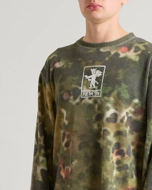 HERESY Rogue Long Sleeve Waffle T-shirt