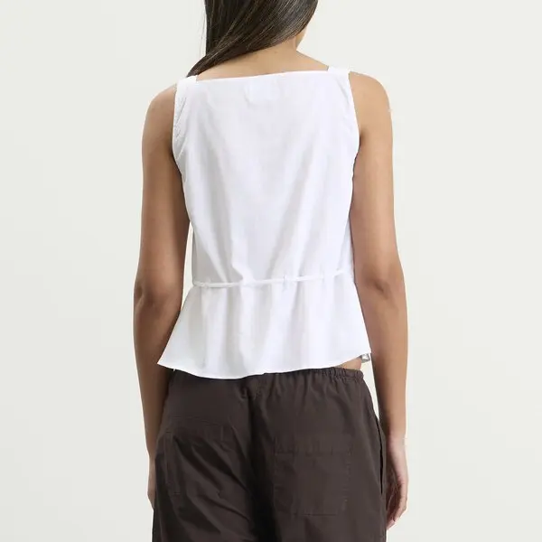 LESET Yoko Drawstring Tank Top