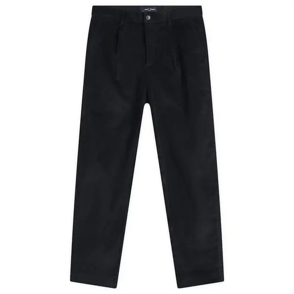Fred Perry Tapered Corduroy Trouser - Navy
