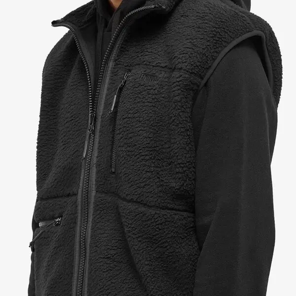 Rains Heavy Fleece Gilet Jacket