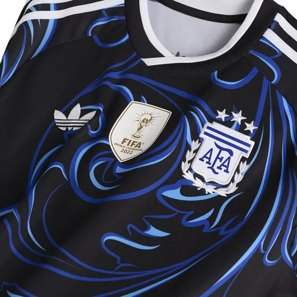 Adidas Argentina 2026 Away Jersey Top - Black