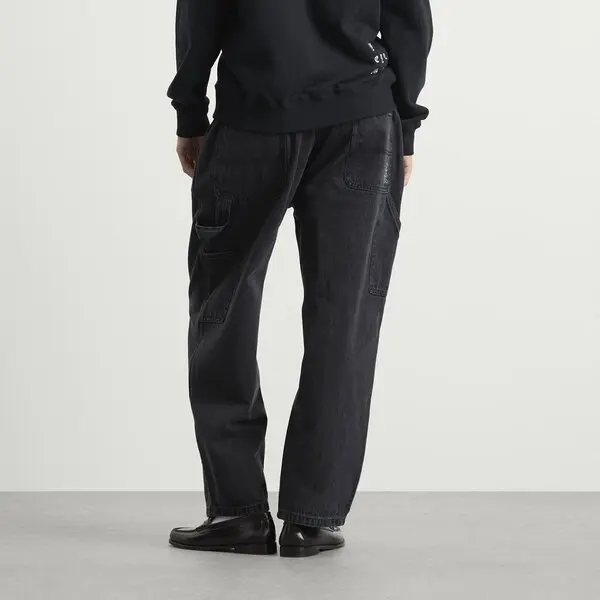 YESEYESEE Comfy Denim Carpenter Pants