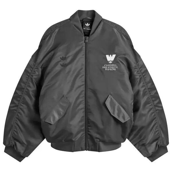 Adidas X Willy Chavarria Satin Bomber Jacket