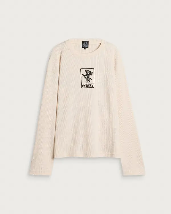 HERESY Rogue Long Sleeve Waffle T-shirt