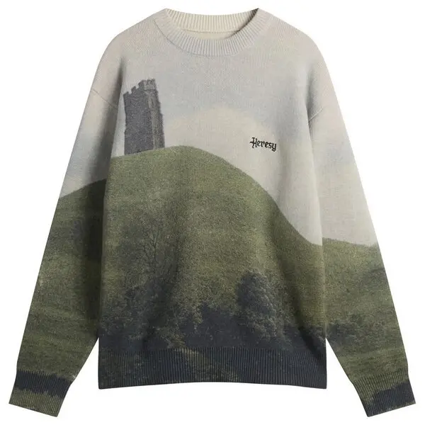 HERESY Tor Knit Jumper - Print