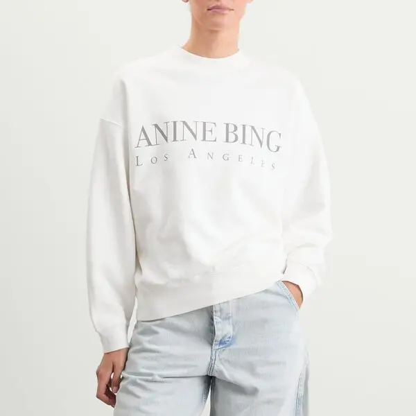 ANINE BING Jaci Los Angeles Sweatshirt