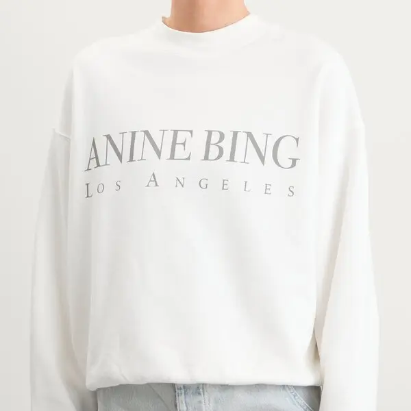 ANINE BING Jaci Los Angeles Sweatshirt