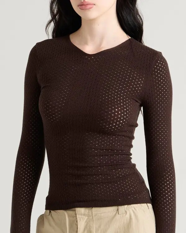 PEACHY DEN Thermal Knit