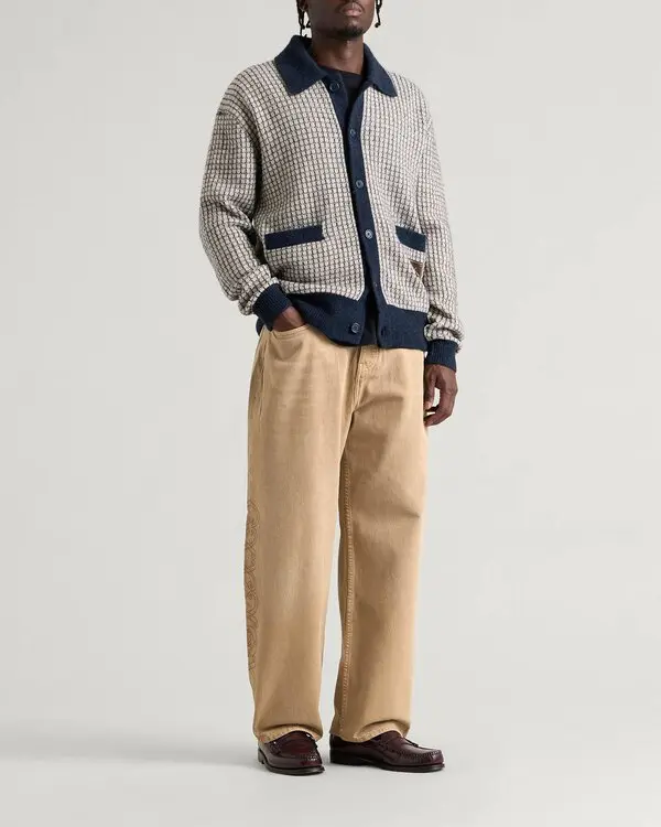 Drole De Monsieur Straight Leg Denim Jeans