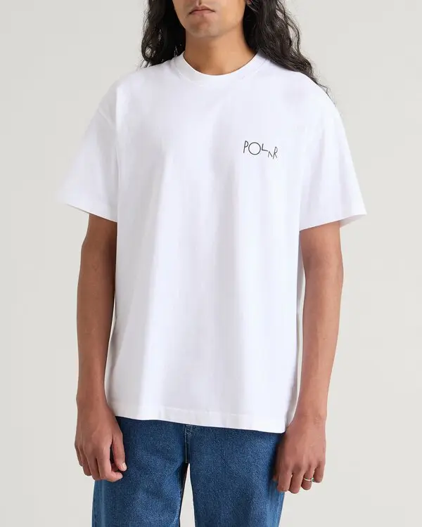 POLAR SKATE CO. Klez Crossing Fill Logo T-shirt