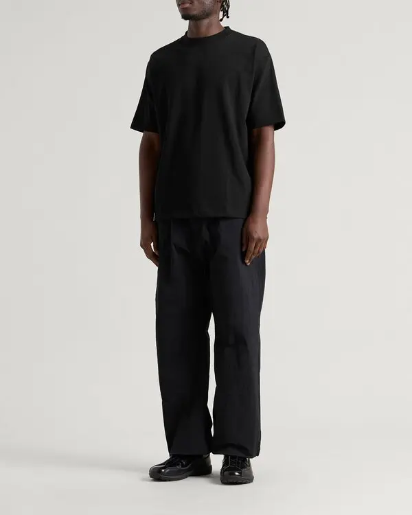 SNOW PEAK New Standard Back Printed Logo T-shirt - Black