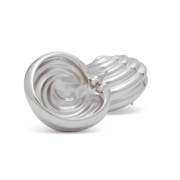 MISSOMA Shell Dome Oversized Stud Earrings
