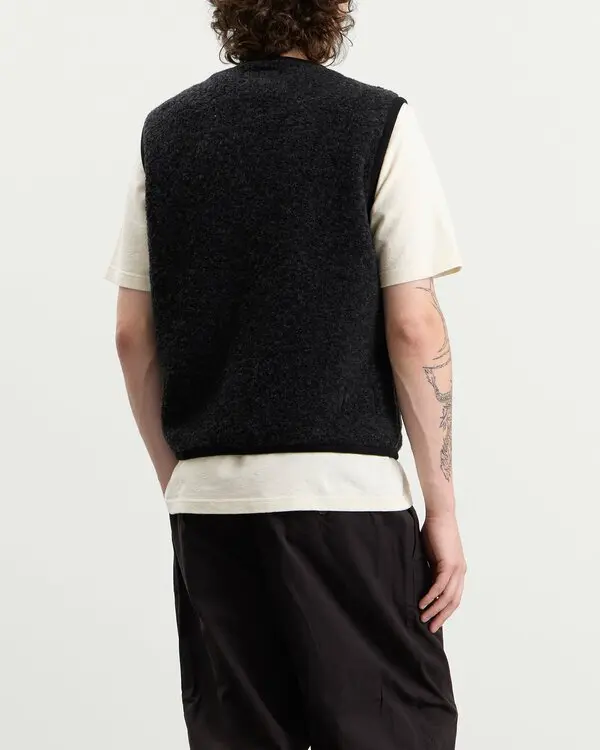 Universal Works Bouclet Fleece Lancaster Gilet Jacket