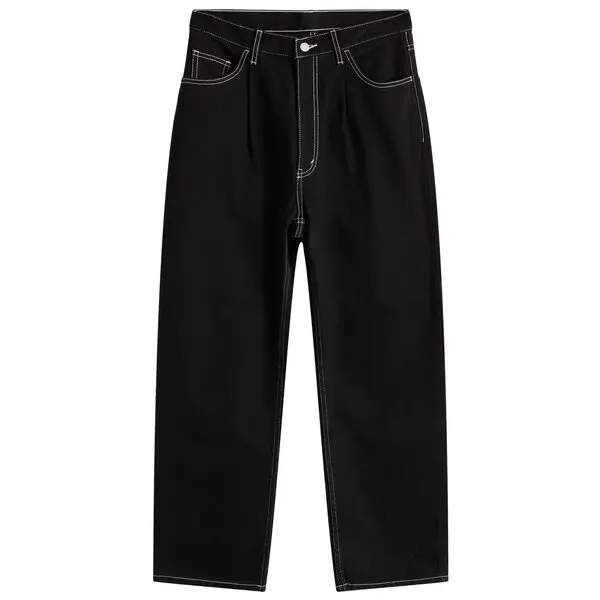 BEAMS Wide Tapered Denim Jeans