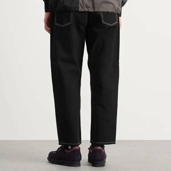 BEAMS Wide Tapered Denim Jeans