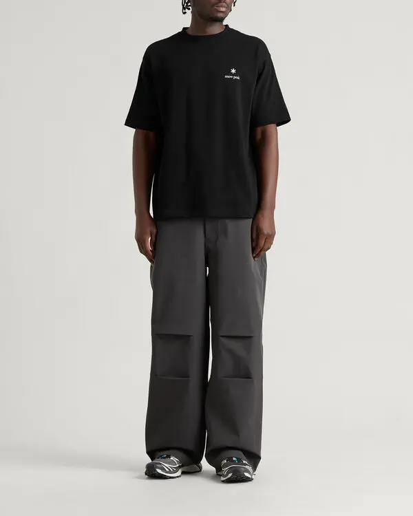 SNOW PEAK New Standard Logo T-shirt - Black